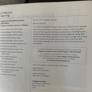 Cengage | Other | Statistics For The Behavioral Sciences E Textbook ...